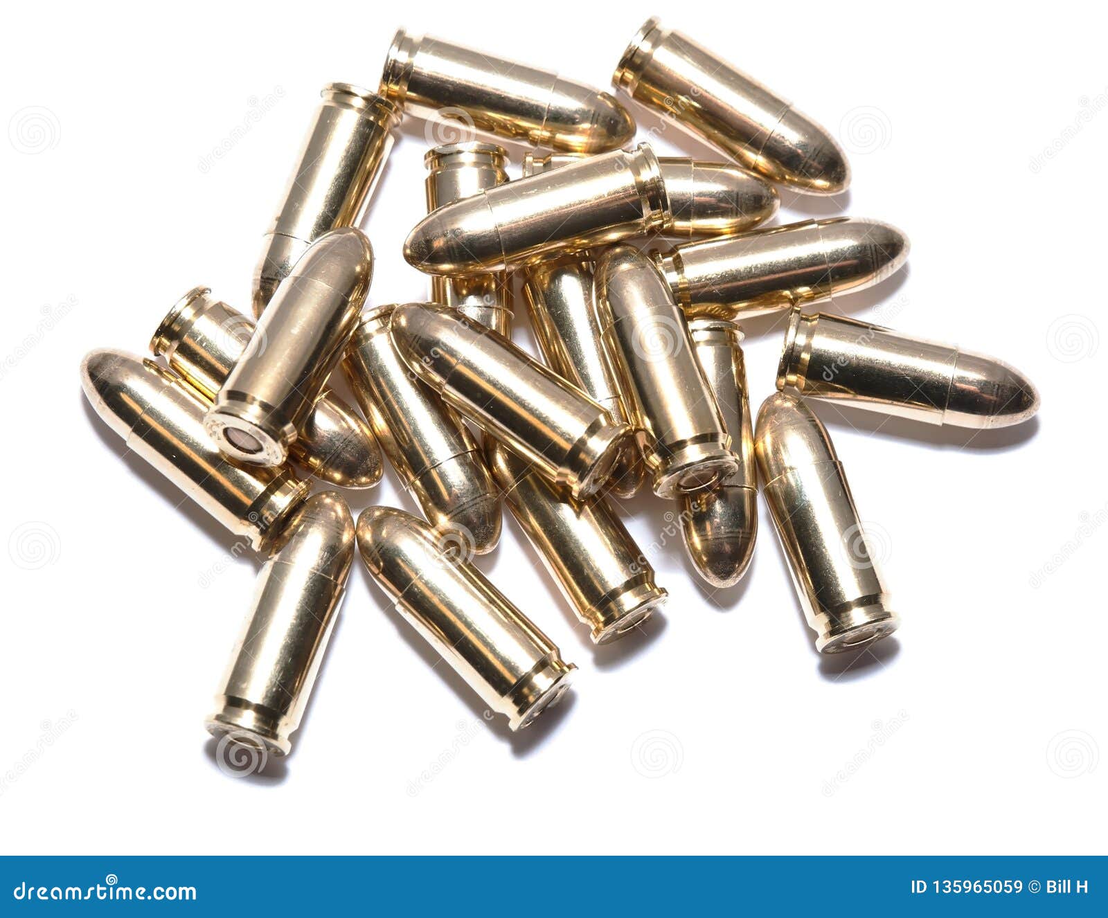 A Pile of Shiny Gold 9mm Full Metal Jacket Bullets Stock Image - Image ... A Pile of Shiny Gold 9mm Full Metal Jacket Bullets Stock Image - Image ...