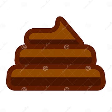 Pile of Shit stock vector. Illustration of nasty, faeces - 86524947