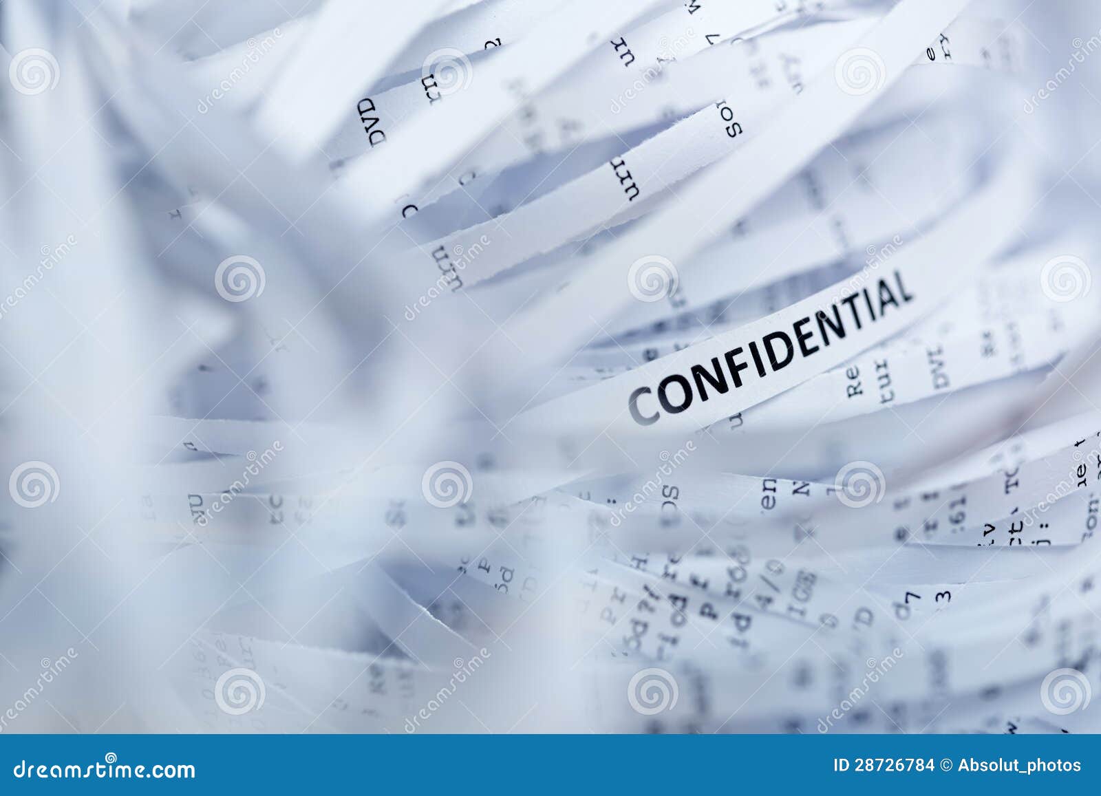 Pile of Shredded Paper - Confidential Stock Photo - Image of shredded ...