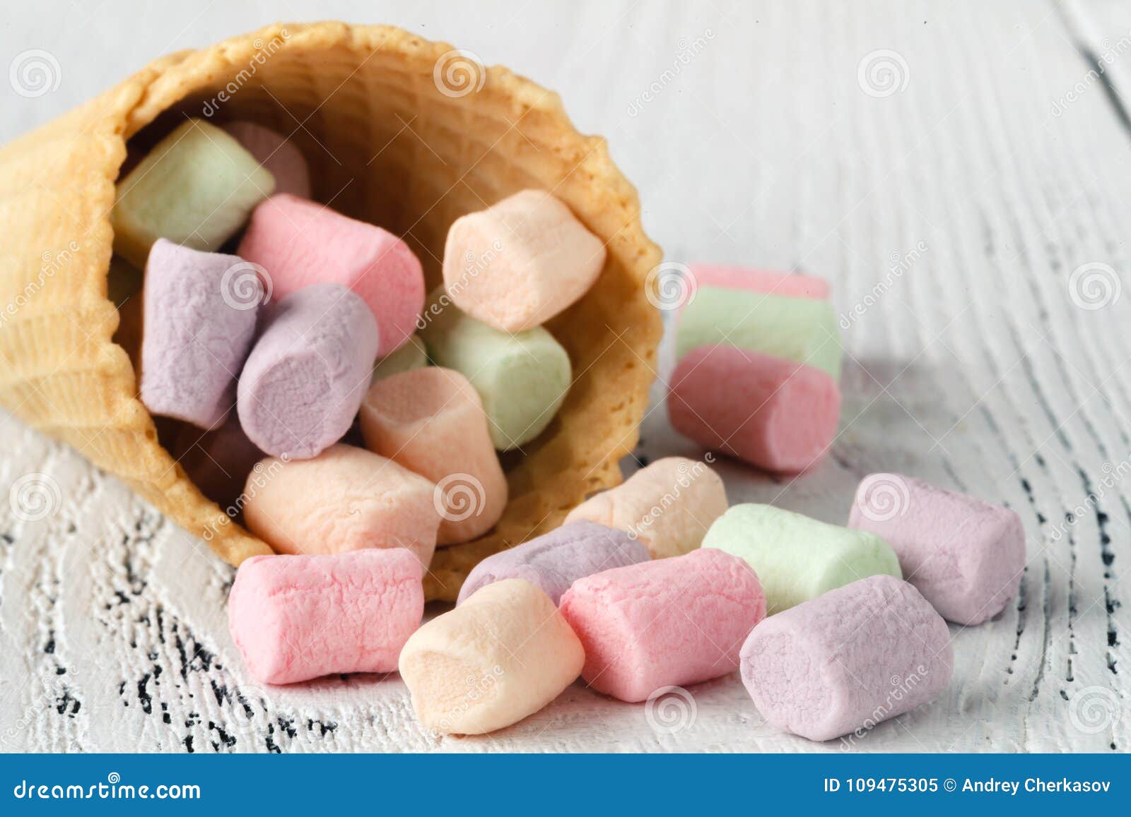 Pile of Small Candy Marshmallow Stock Image - Image of indulgence ...