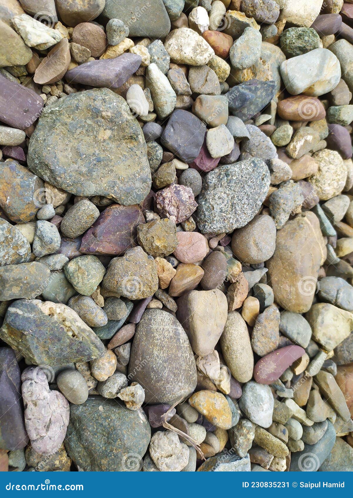 A Pile of Small Rocks in Front of the Prayer Room Stock Image - Image ...