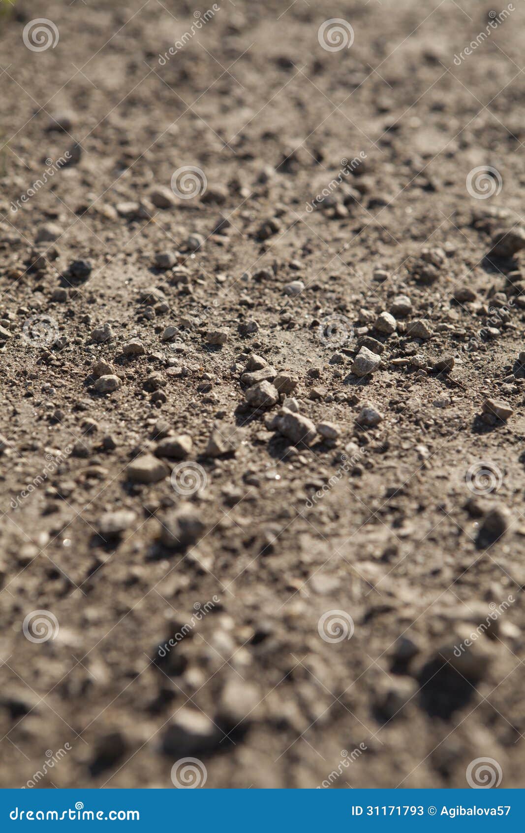 A Pile of Small Stones Lying on the Ground Stock Image - Image of view ...