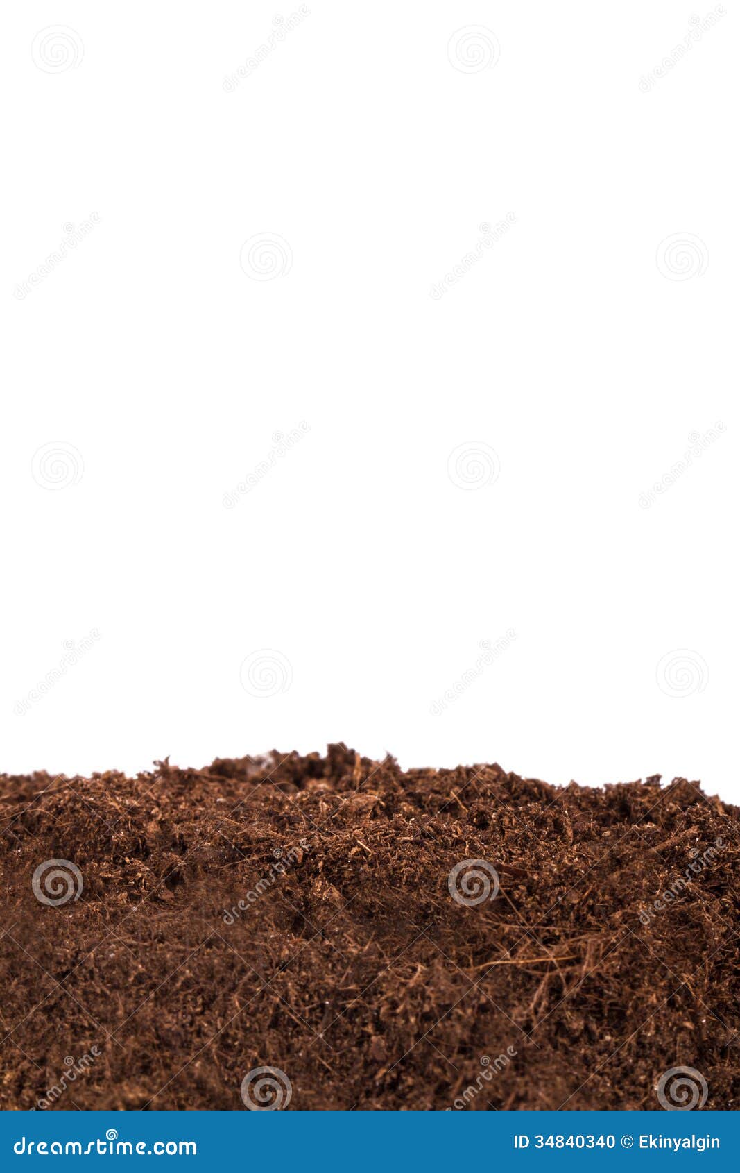Pile of Soil Border stock photo. Image of heap, nature - 34840340