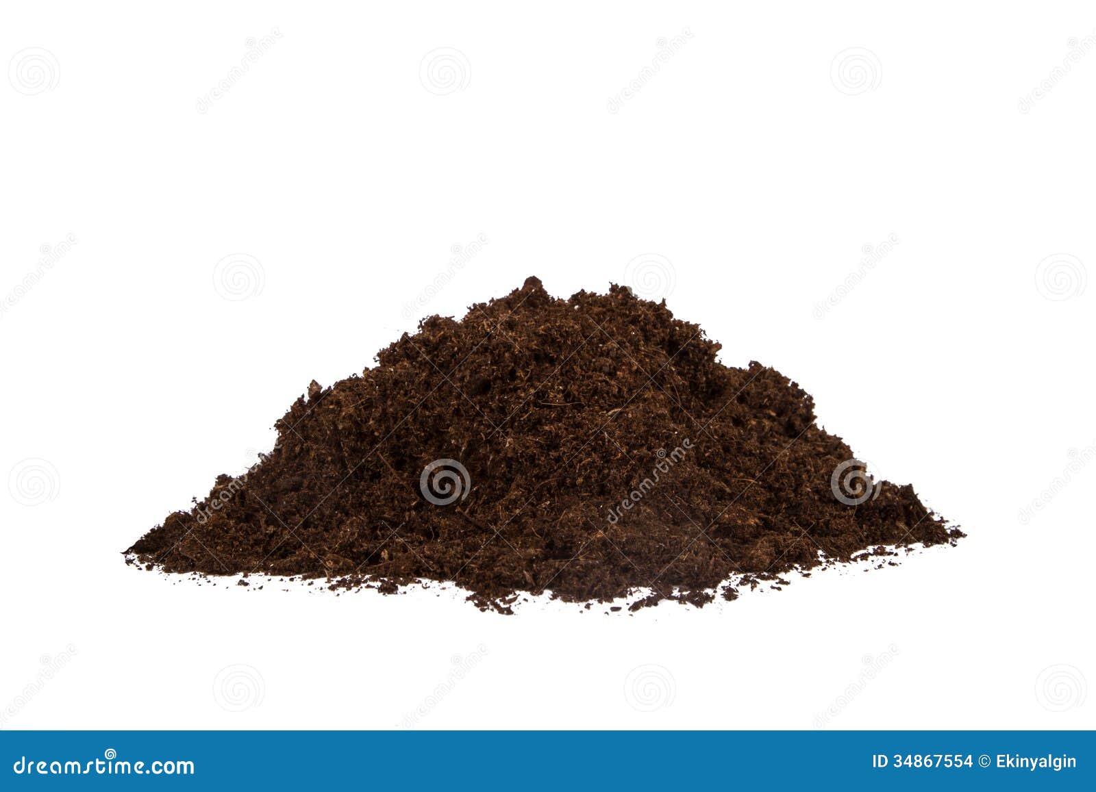 Pile of Soil stock photo. Image of ecology, macro, lush - 34867554