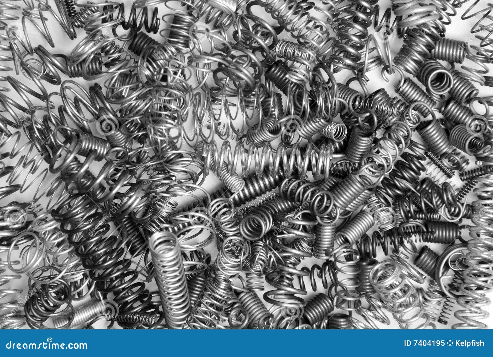 Pile of springs stock image. Image of spiral, pile, steel - 7404195