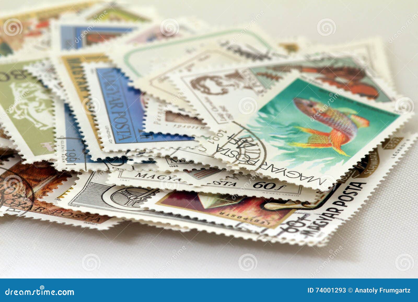 Pile Of Stamps Editorial Photo | CartoonDealer.com #62760029