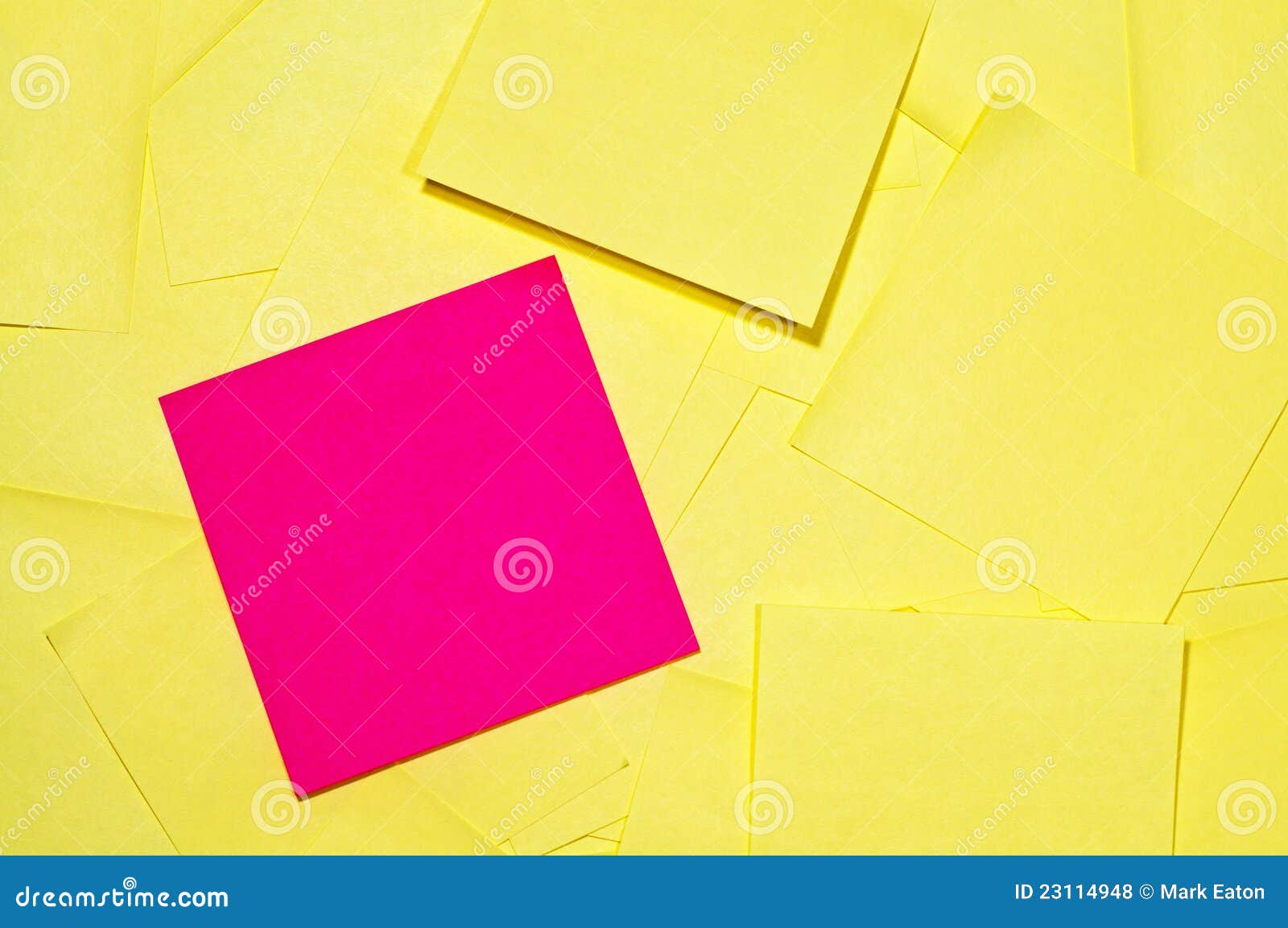 Pile of Sticky Notes stock photo. Image of message, abstract - 23114948