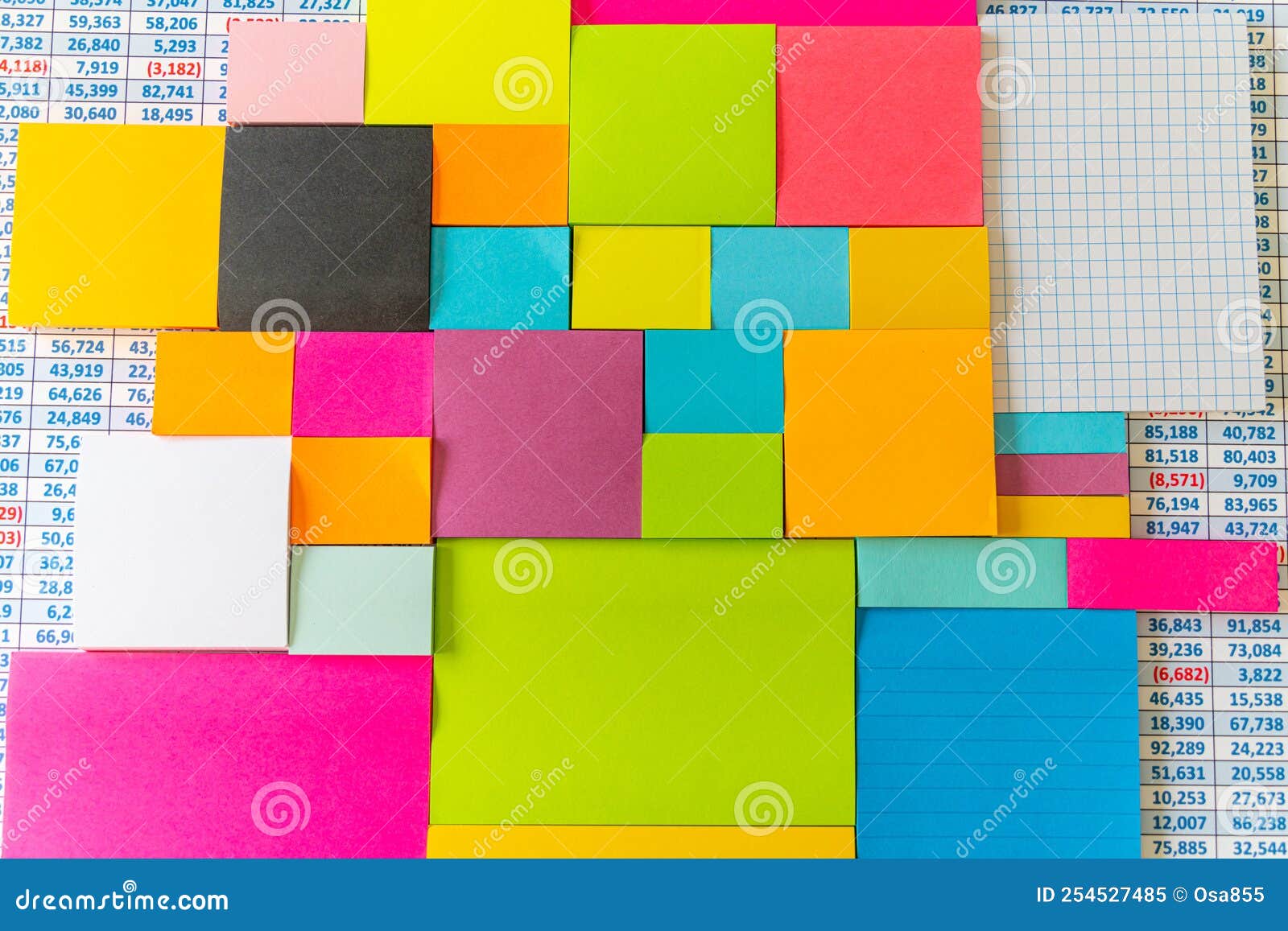 Pile of Sticky Notes on Office Table at Work Stock Image - Image of ... Pile of Sticky Notes on Office Table at Work Stock Image - Image of ...