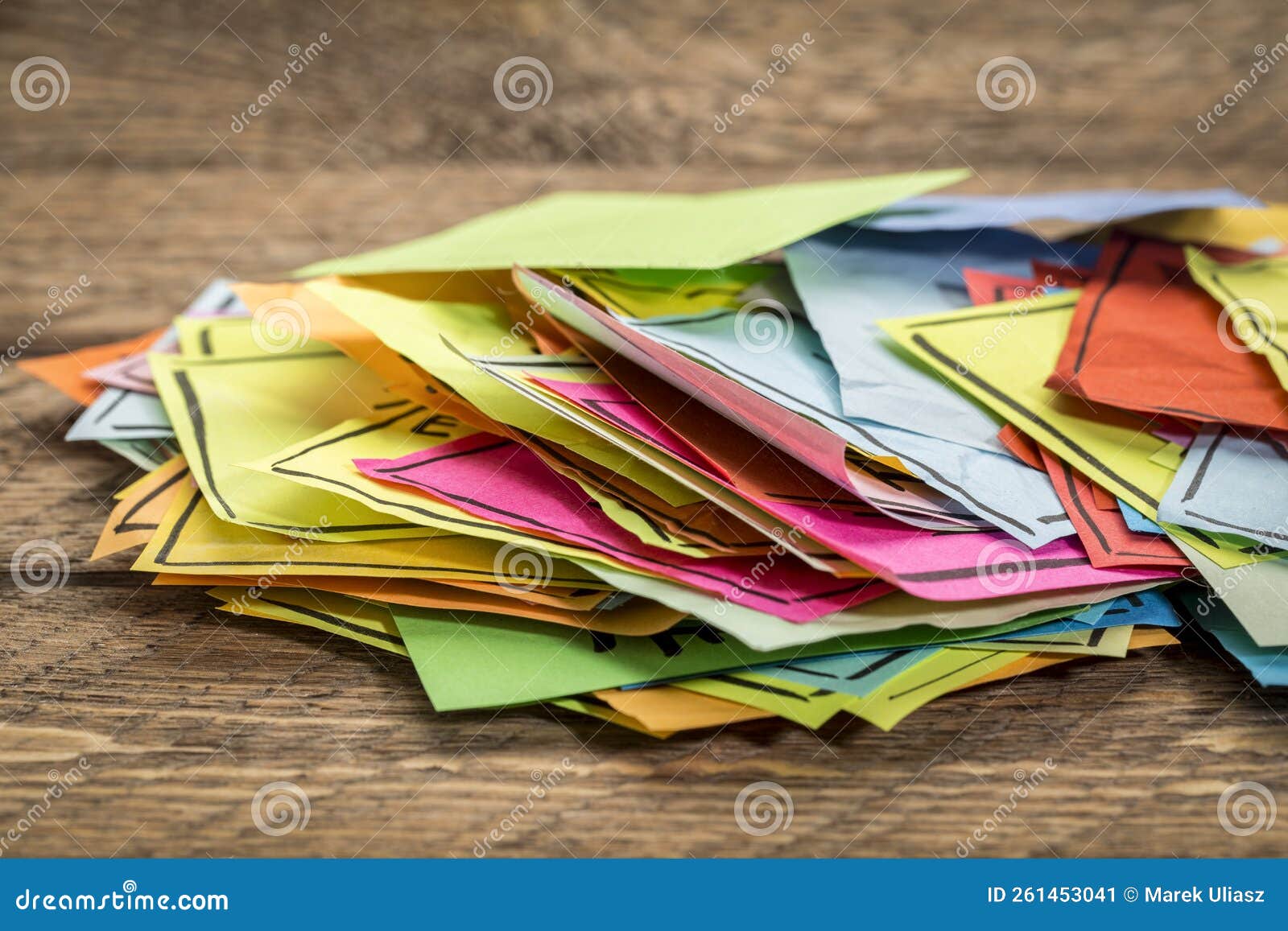 Pile of sticky notes stock image. Image of rustic, stack - 261453041 Pile of sticky notes stock image. Image of rustic, stack - 261453041