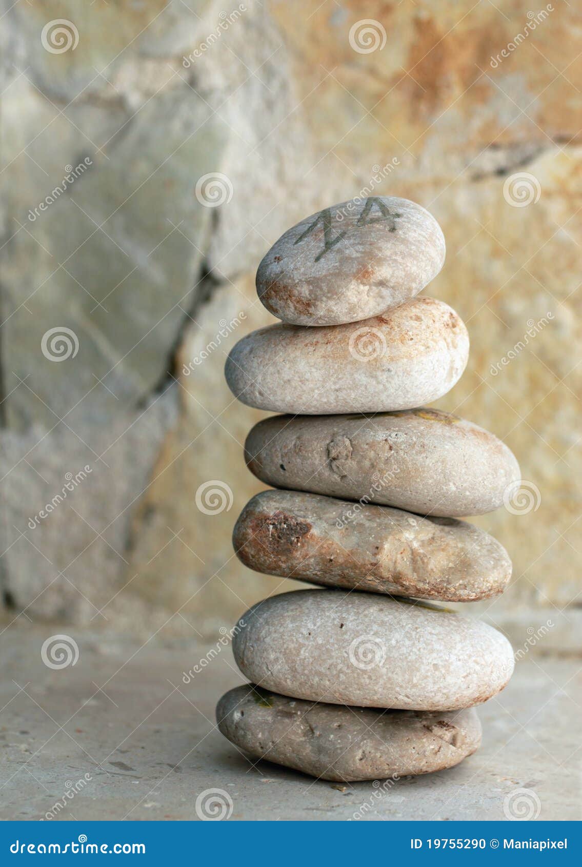 Pile of stones stock photo. Image of massage, aromatherapy - 19755290