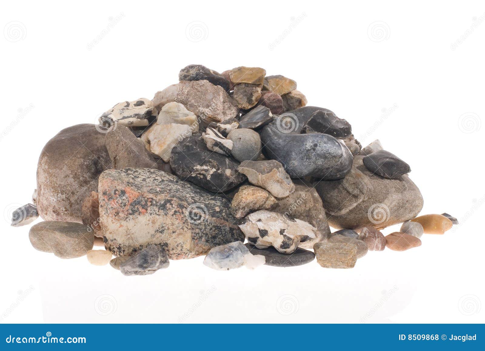 Large Chert Nodule With Thick Black And Off-white Stripes, In Light ...