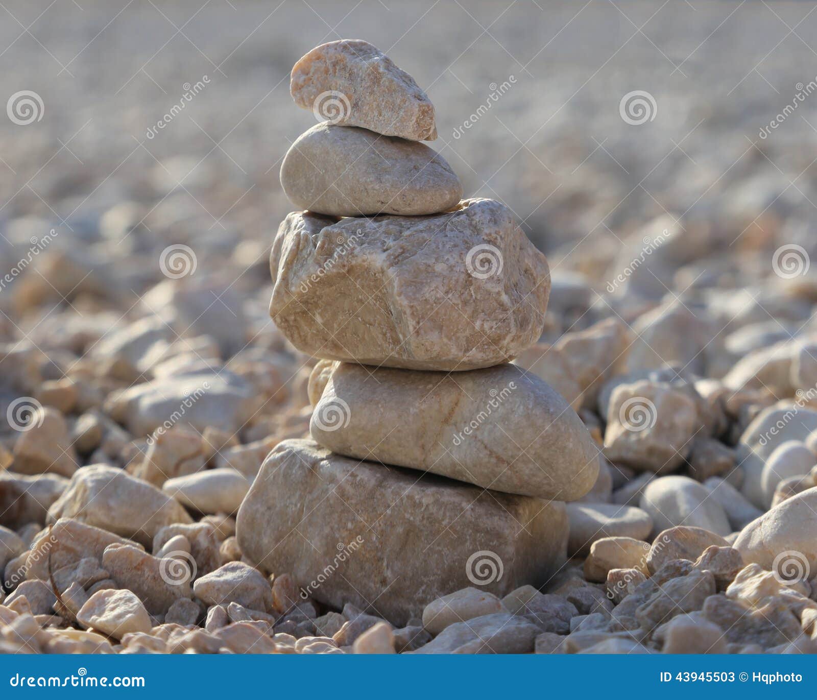Pile of Stones on a Rocky Beach Stock Image - Image of rough, order ...