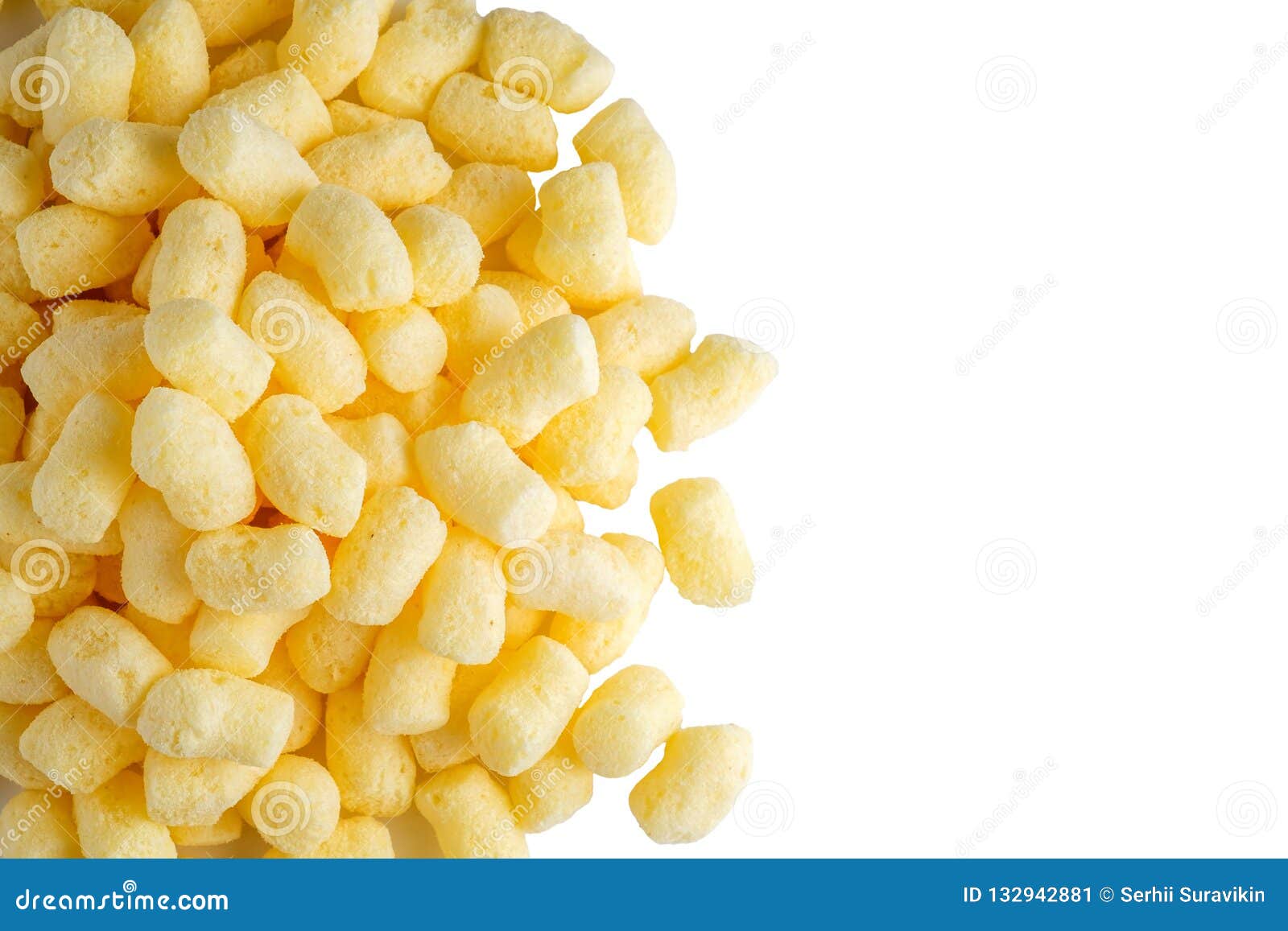 Pile of Sweet Corn Sticks Isolated on White Stock Image - Image of ...