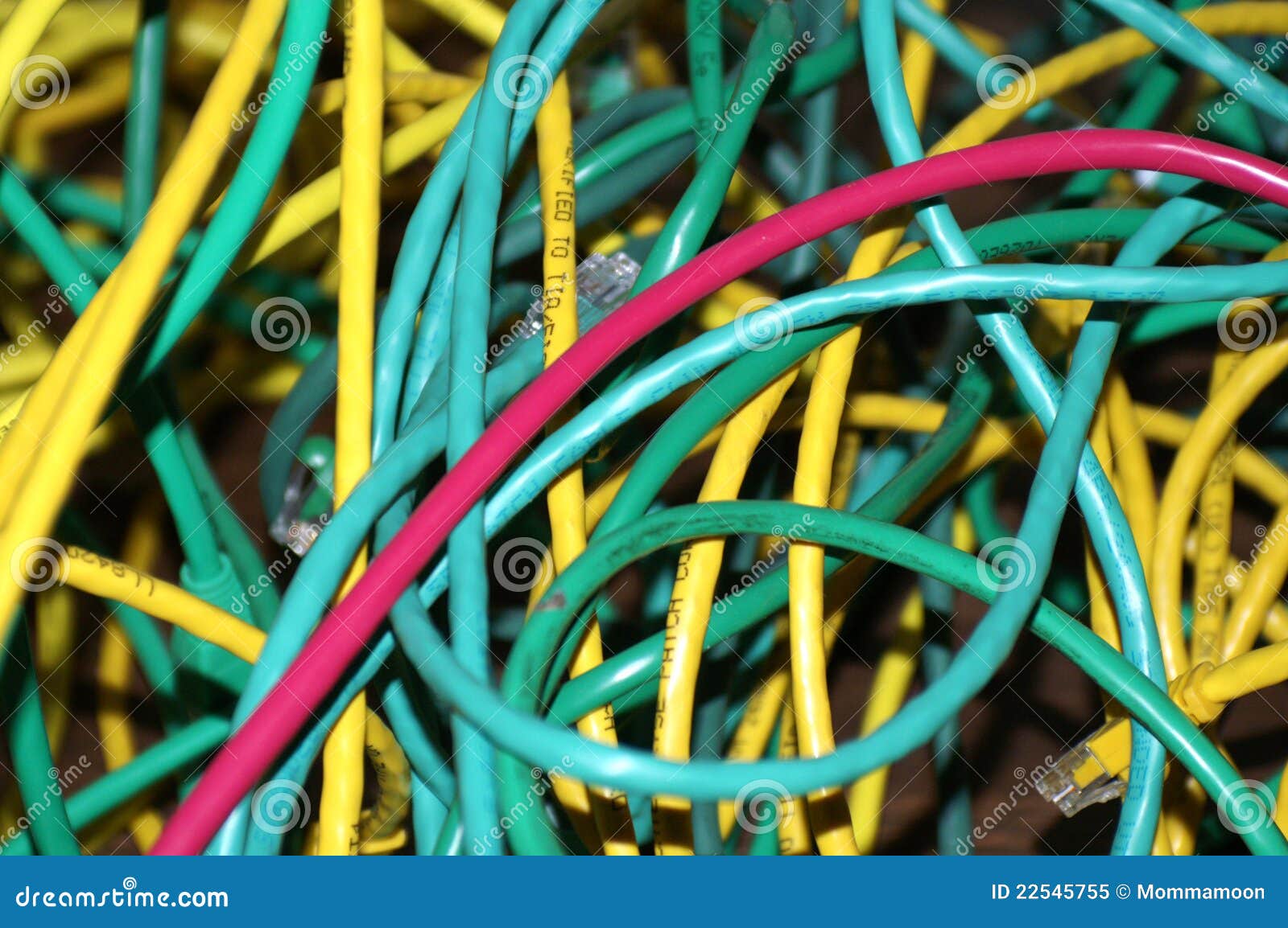 Pile of Tangled Wires stock image. Image of grunge, cord - 22545755