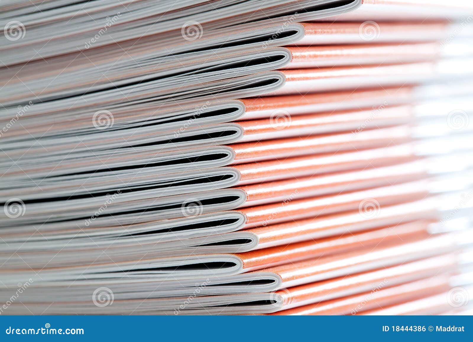 Pile of thin writing-books stock photo. Image of long - 18444386