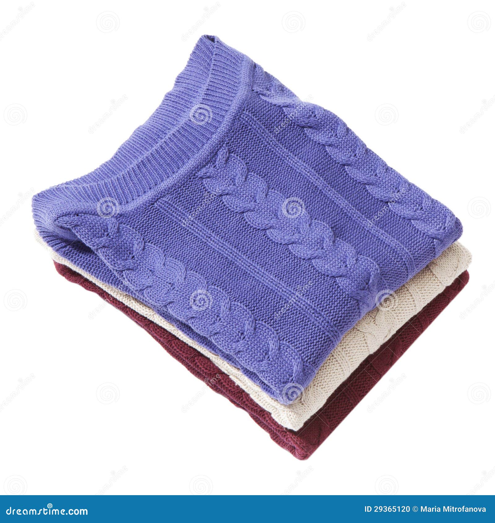 Pile of Three Folded Sweaters Stock Photo - Image of beige, wear: 29365120