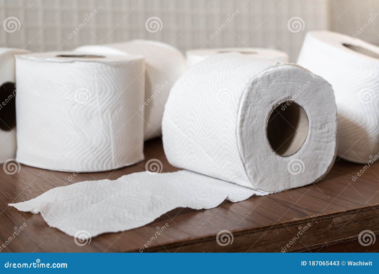 A Pile of Toilet Paper Rolls Stock Image - Image of paper, everyday ...