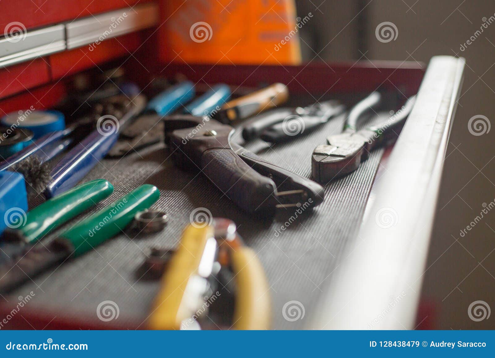 A pile of tools stock image. Image of adjustable, build - 128438479