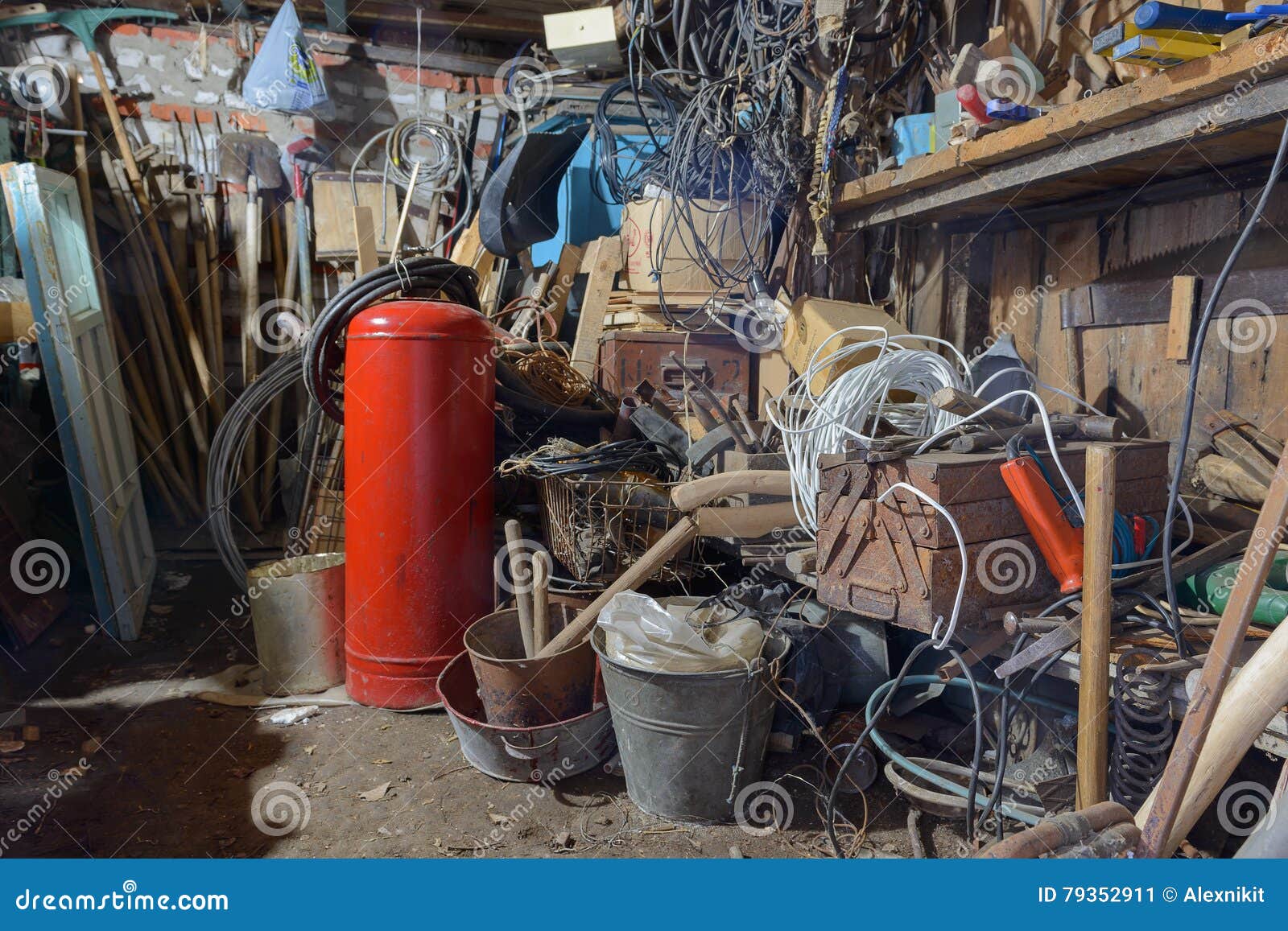 Pile of Tools and Various Items Stock Image - Image of equipment ...