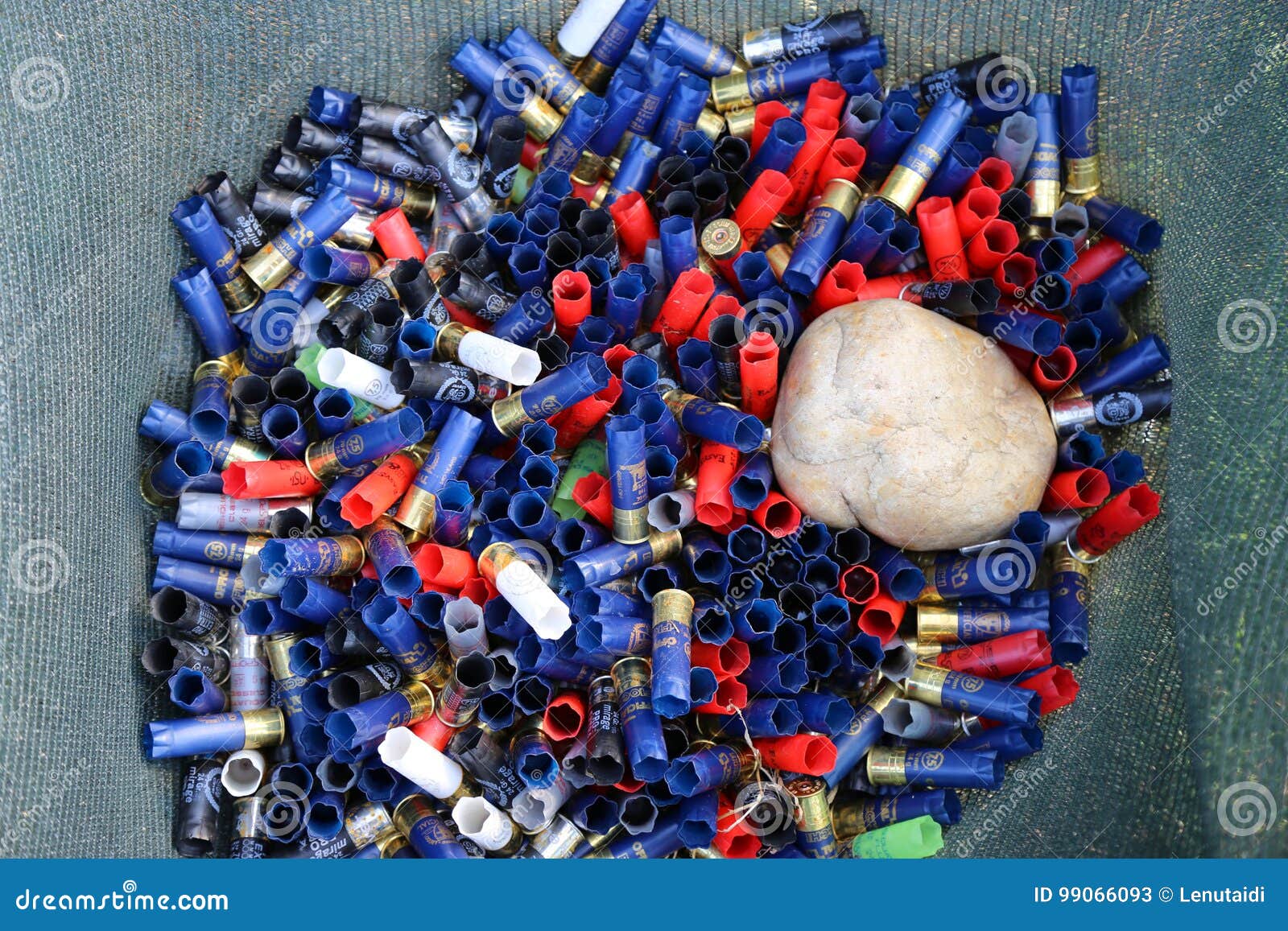 Pile of used cartridges editorial stock photo. Image of safety - 99066093
