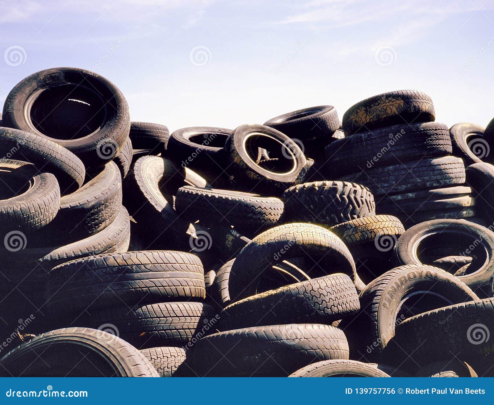A pile of used tyres stock photo. Image of stack, tire - 139757756