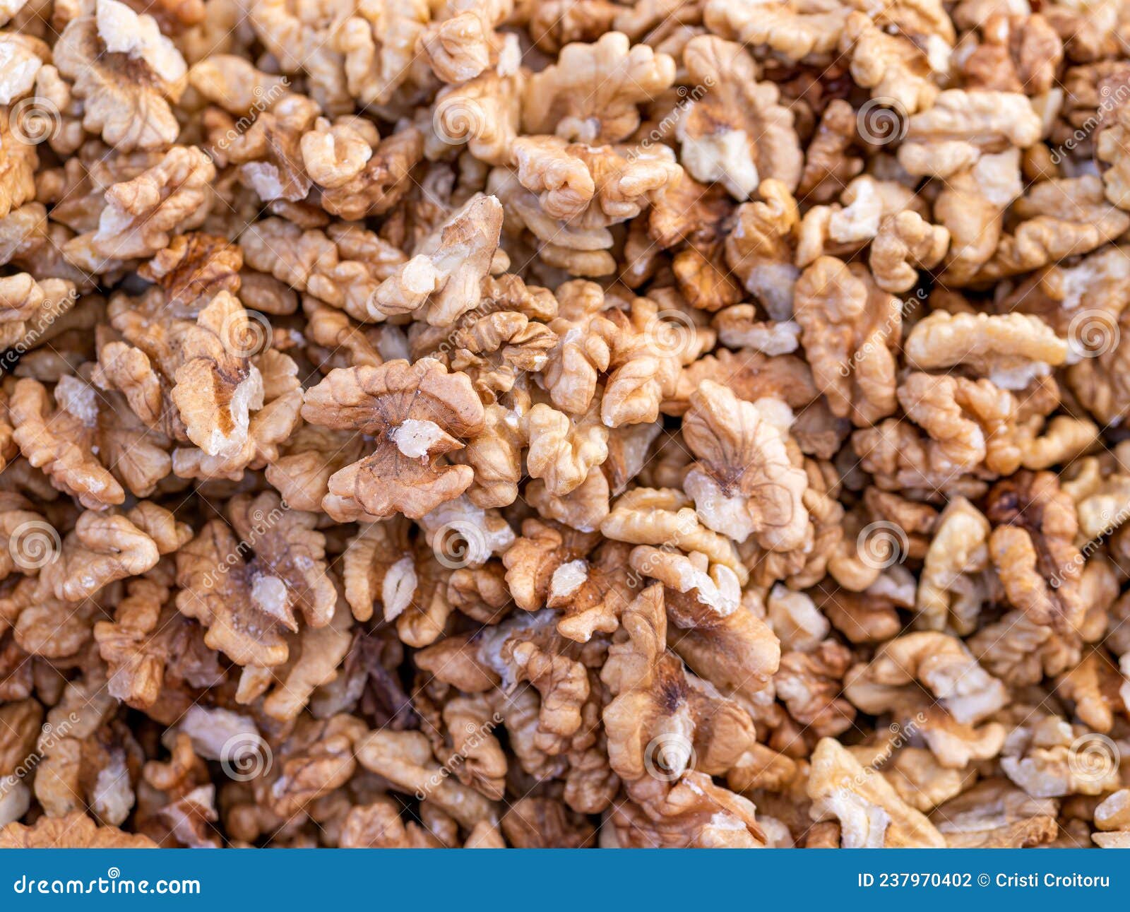 Pile of Walnut Kernels. Background Texture from Walnut Kernels Stock ...