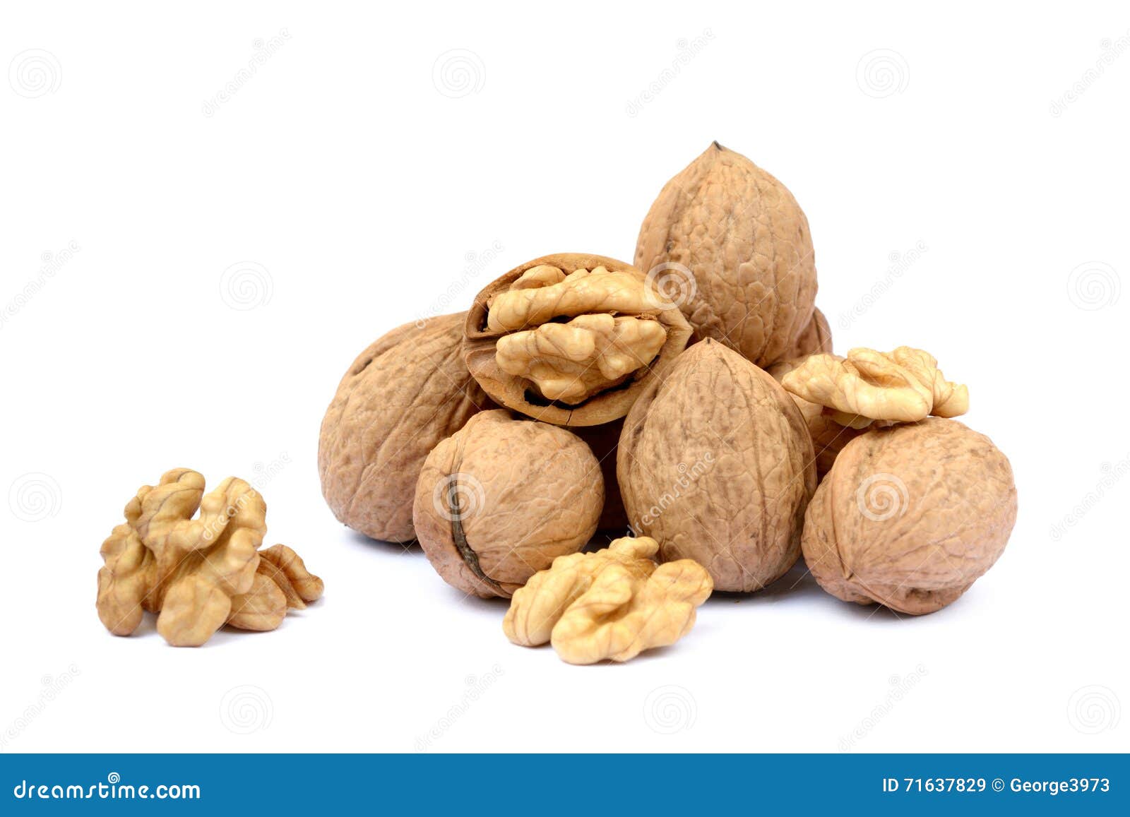Pile of walnuts stock image. Image of kernel, ingredient - 71637829