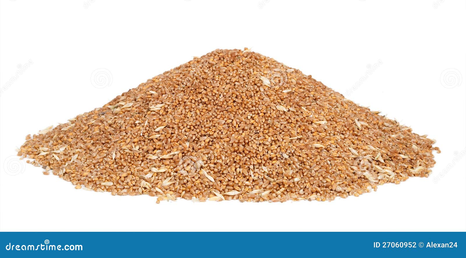 Pile of wheat grains stock photo. Image of growing, health - 27060952