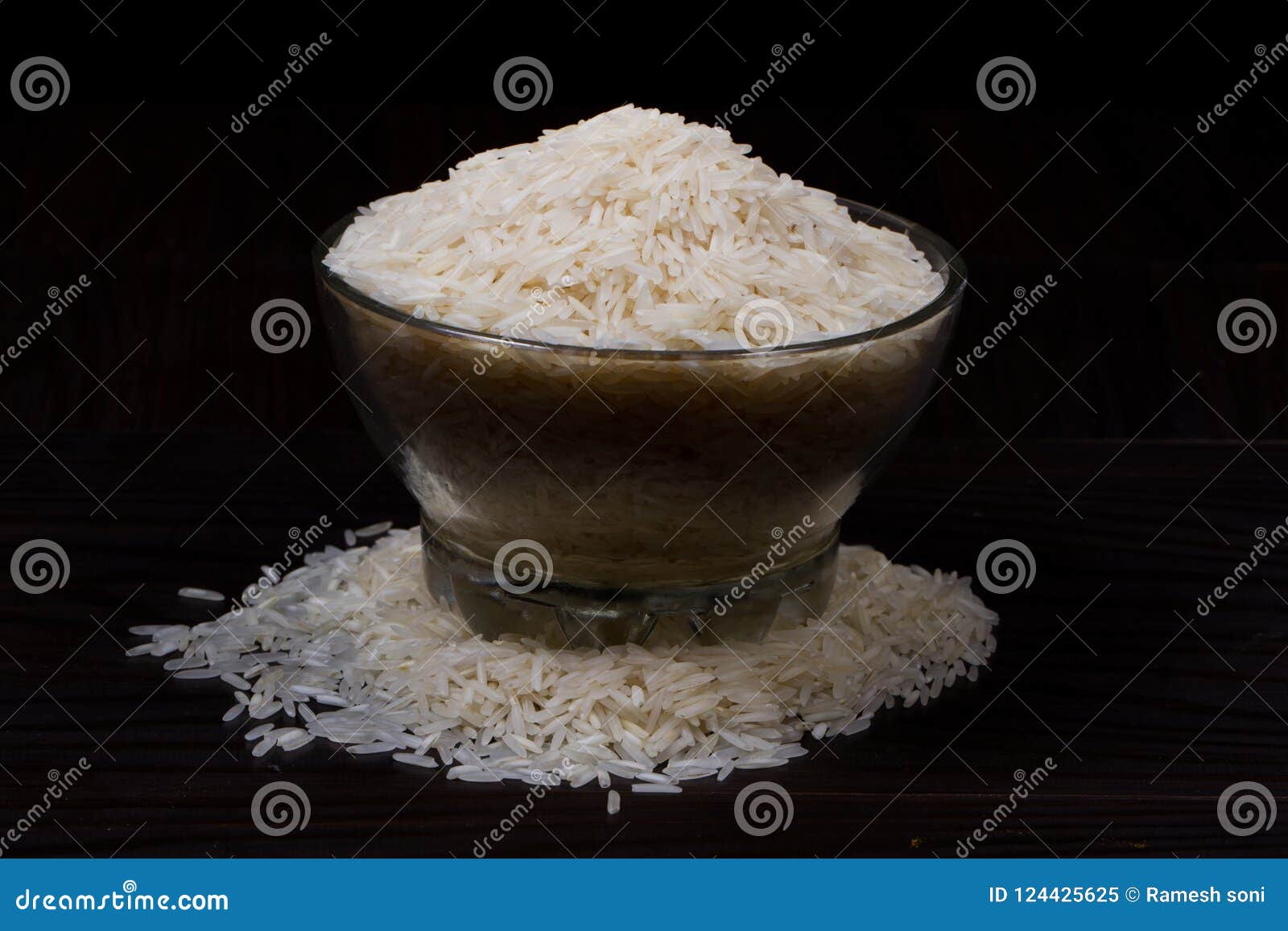 India basmati rice stock image. Image of natural, basmati - 124425625