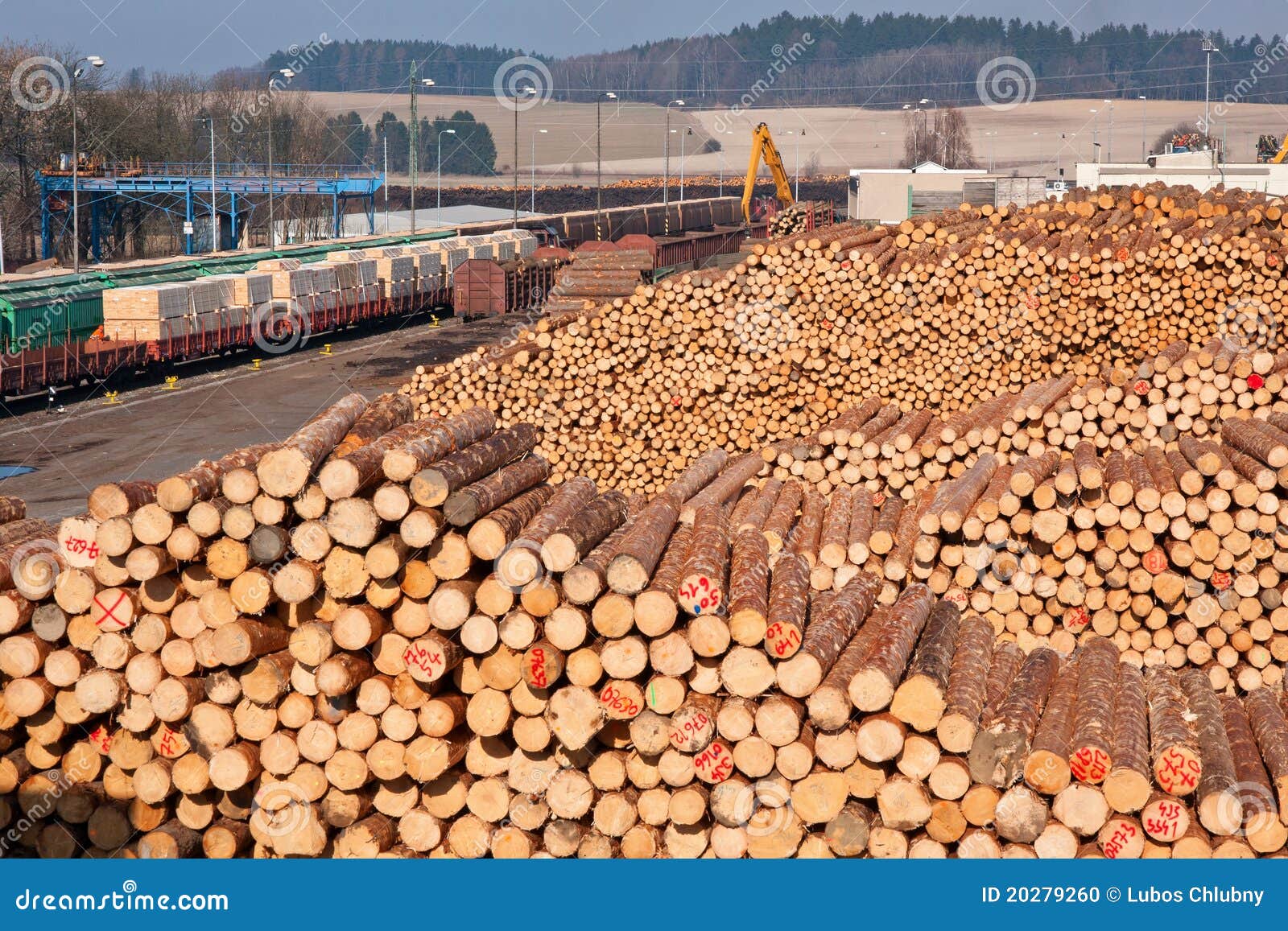 Pile of wood stock photo. Image of construction, wood - 20279260