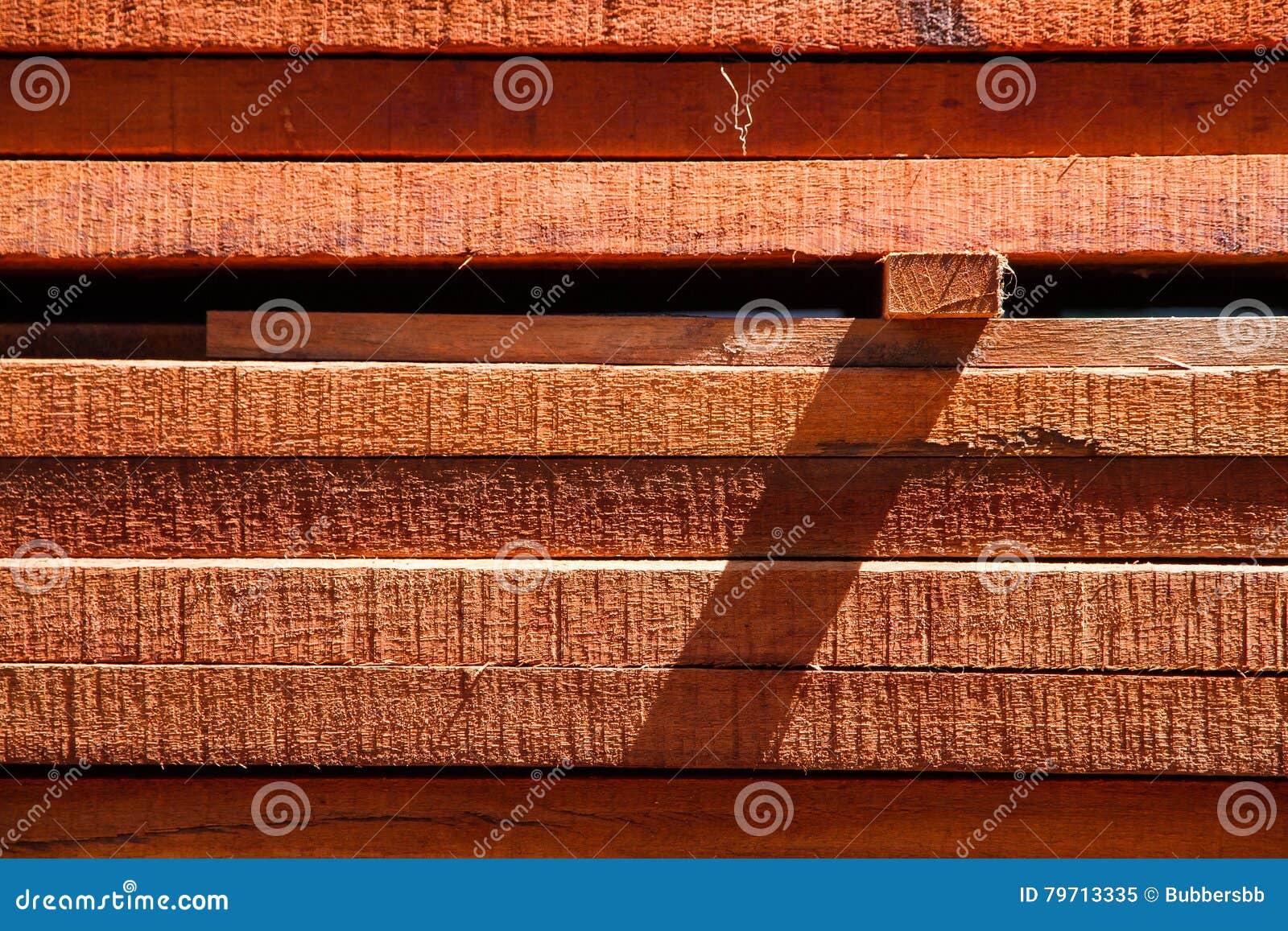 A Pile of Wood Materials in Wood Processing Factory. Stock Image ...