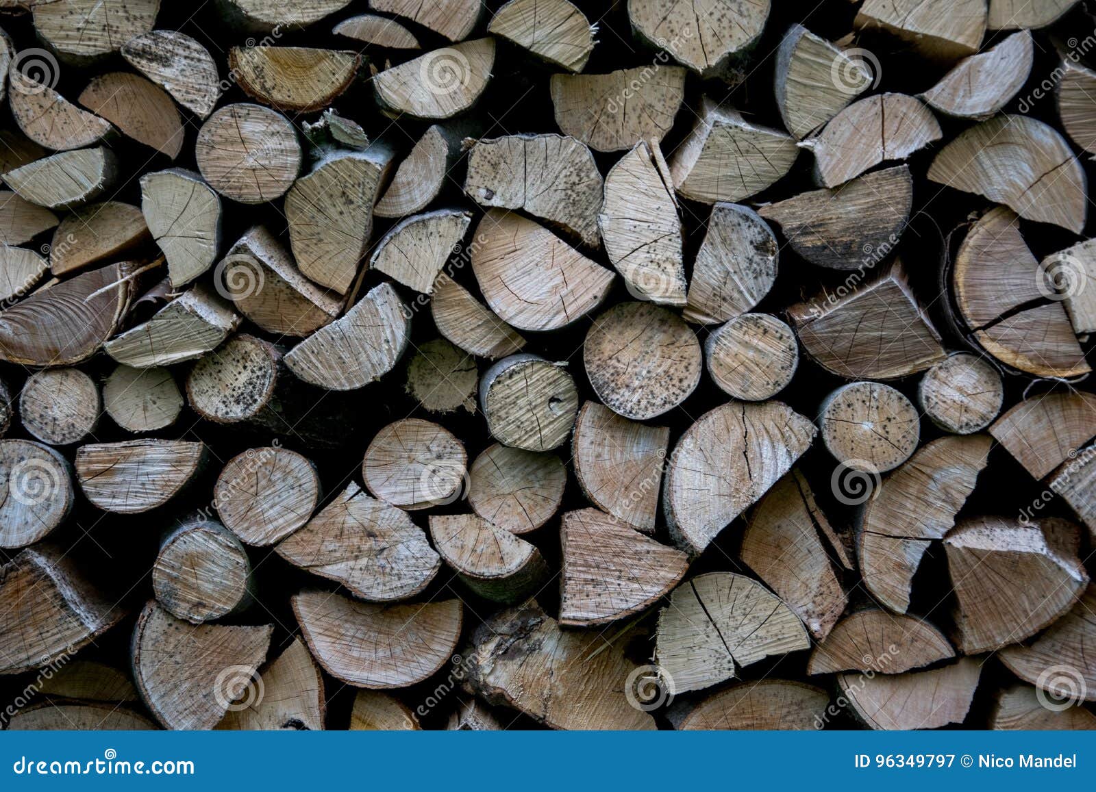 Pile of wood texture stock image. Image of wood ...
