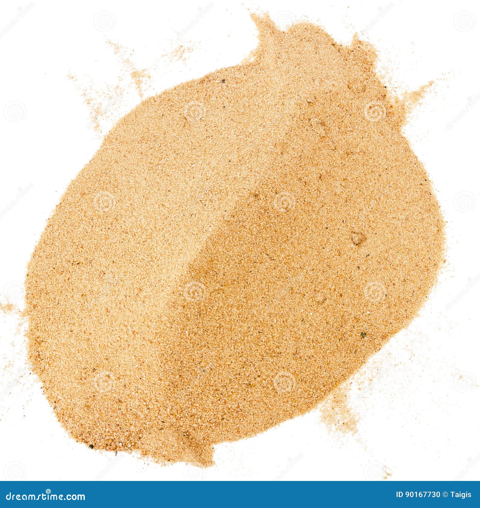 Pile of yellow sand stock photo. Image of natural, grained - 90167730