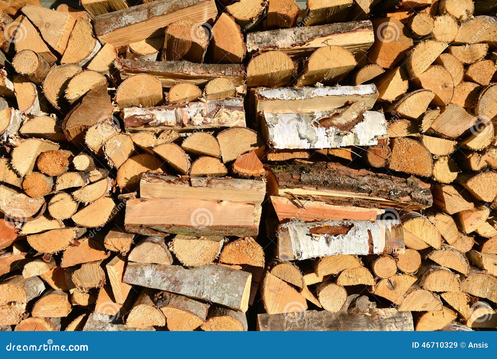 Piled Firewood, Wood Texture Stock Image - Image of fireplace, nature ...
