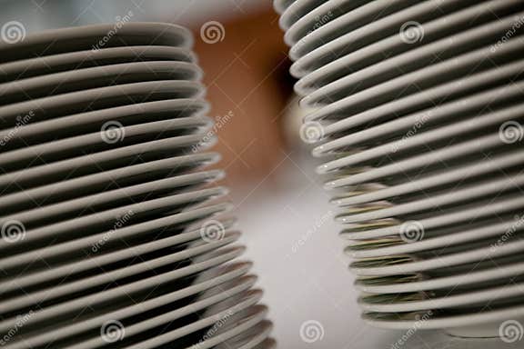 Piled plates stock photo. Image of clean, pile, plate - 32937564