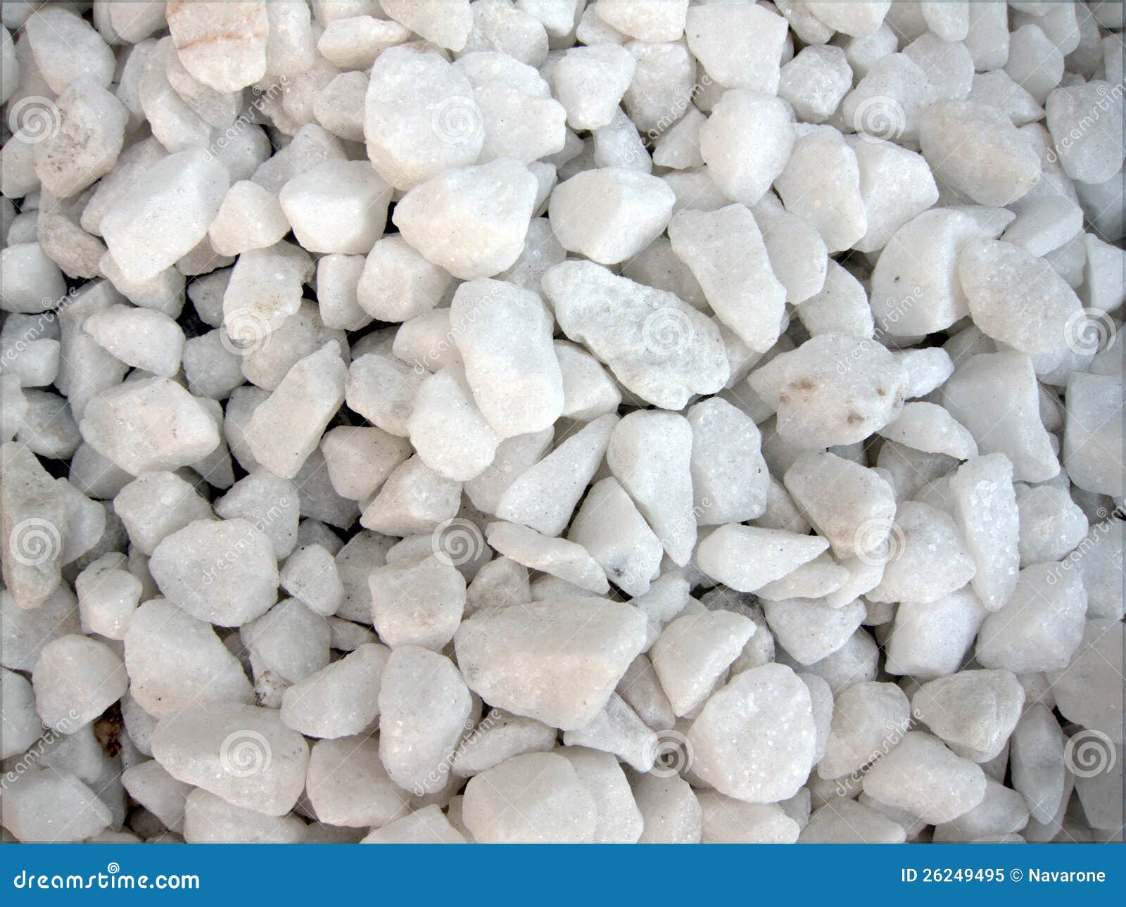 Piled of white stones stock image. Image of rocks, smooth - 26249495