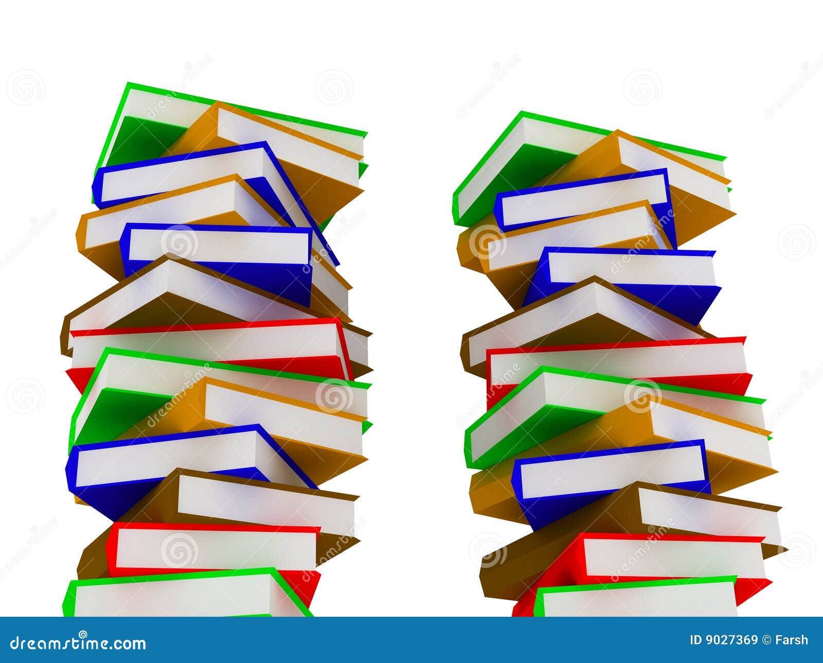 Piles of books stock illustration. Illustration of legal - 9027369