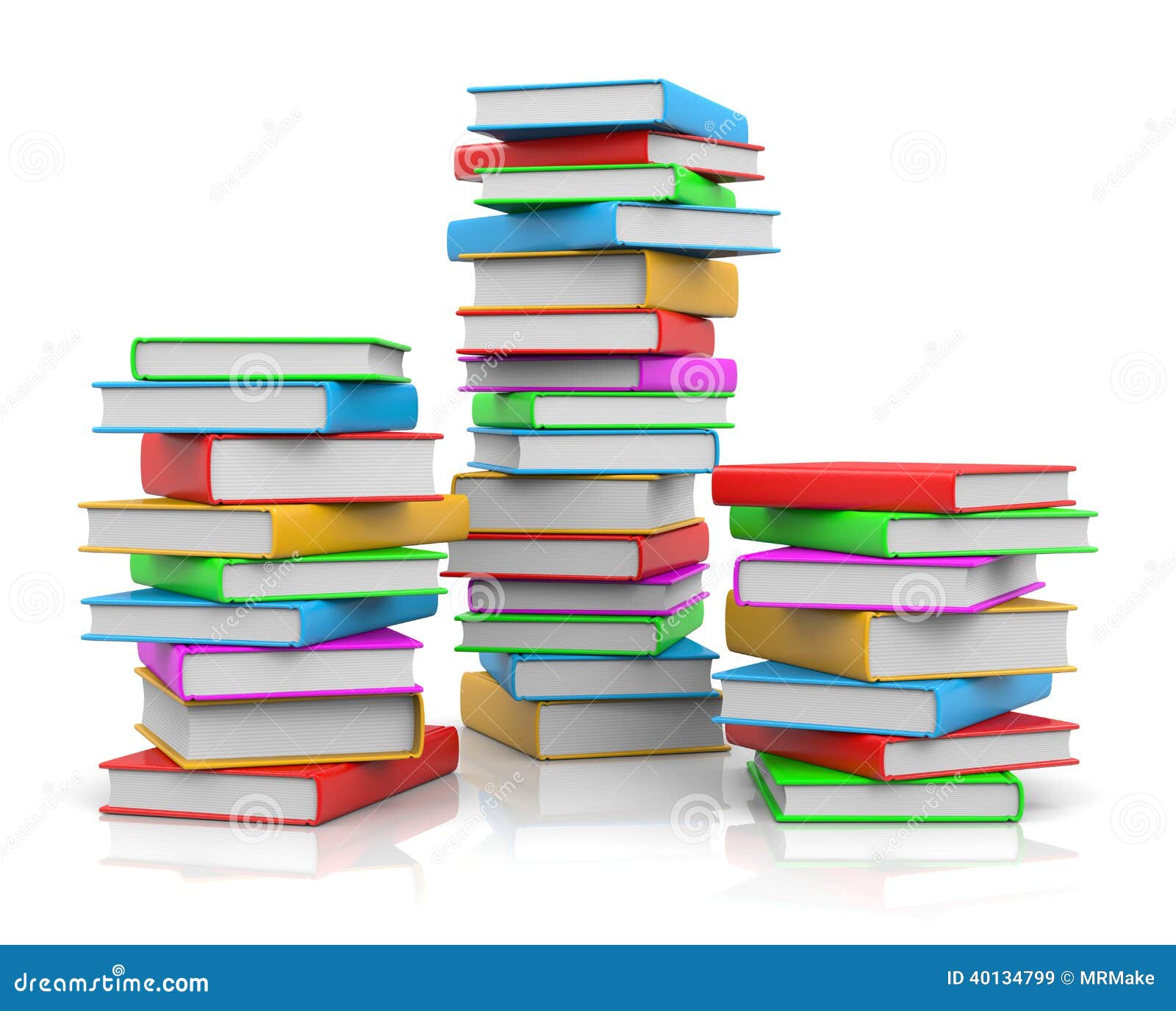 Piles of Books stock illustration. Illustration of group - 40134799