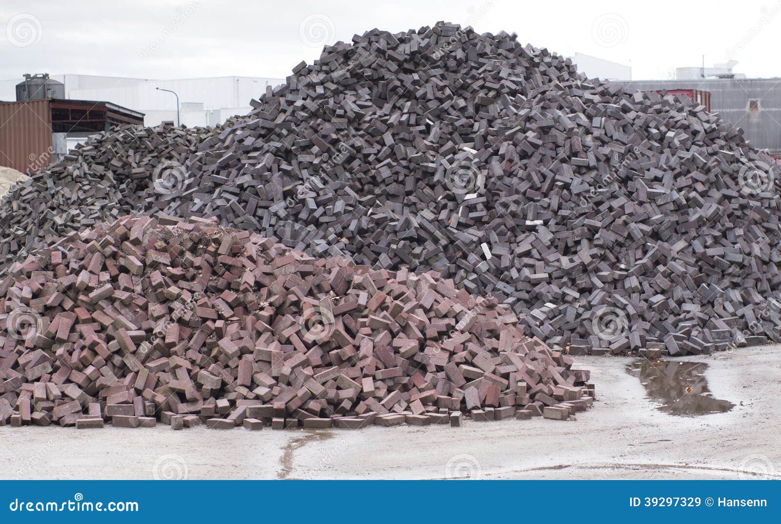 Piles of bricks stock image. Image of stores, collection - 39297329