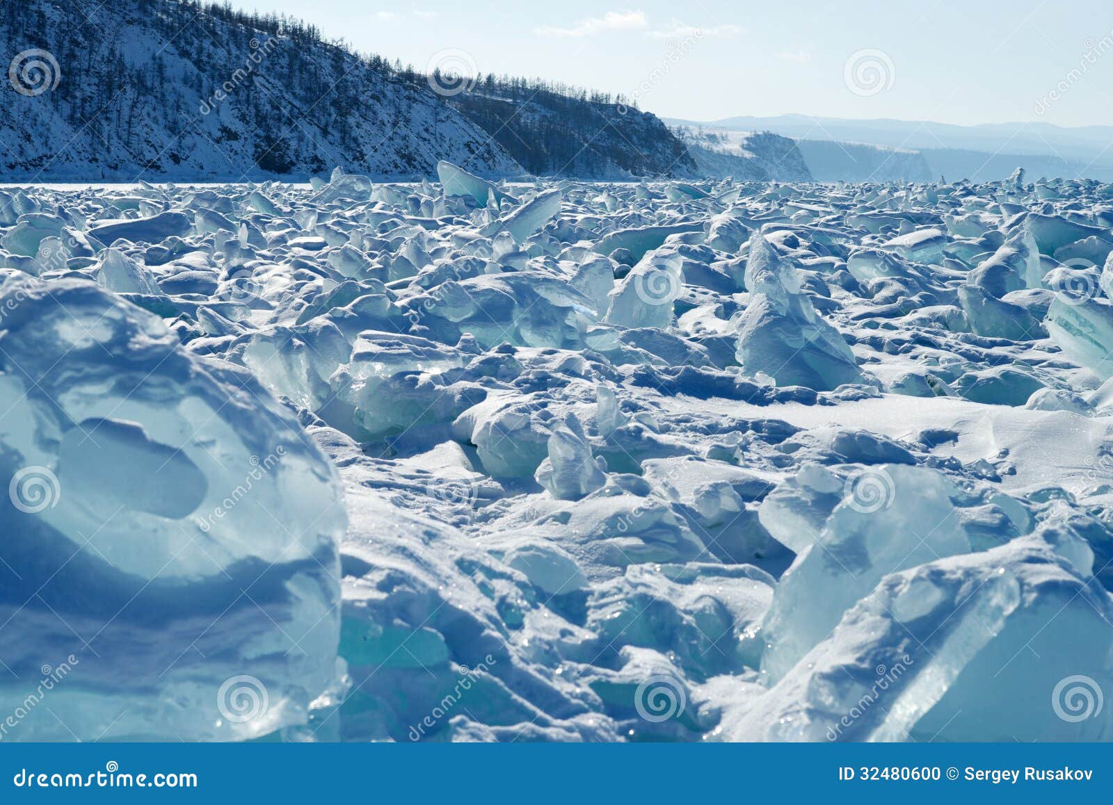 Piles of broken ice stock photo. Image of winter, piles - 32480600