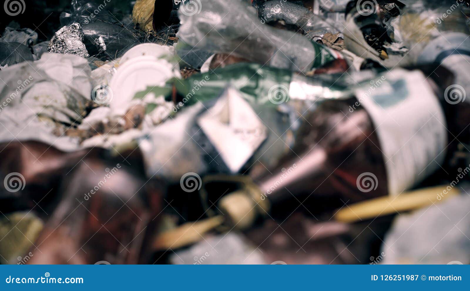 Piles of Disgusting Garbage Polluting Soil and Forests, Environmental ...