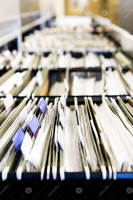 Piles of files stock photo. Image of business, anonimity - 4180436