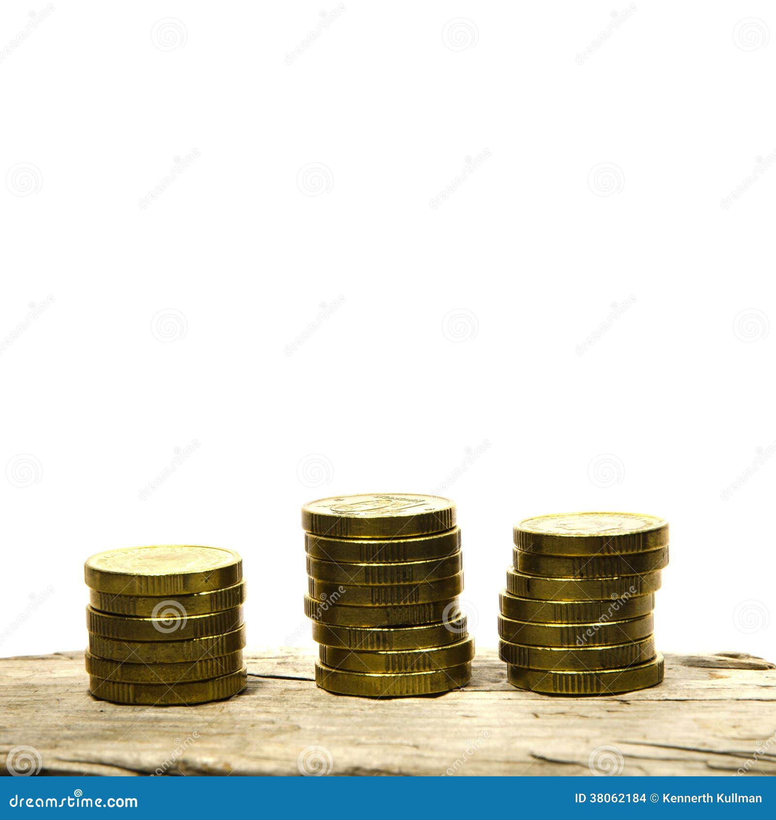 Piles of golden coins stock photo. Image of coins, wealth - 38062184