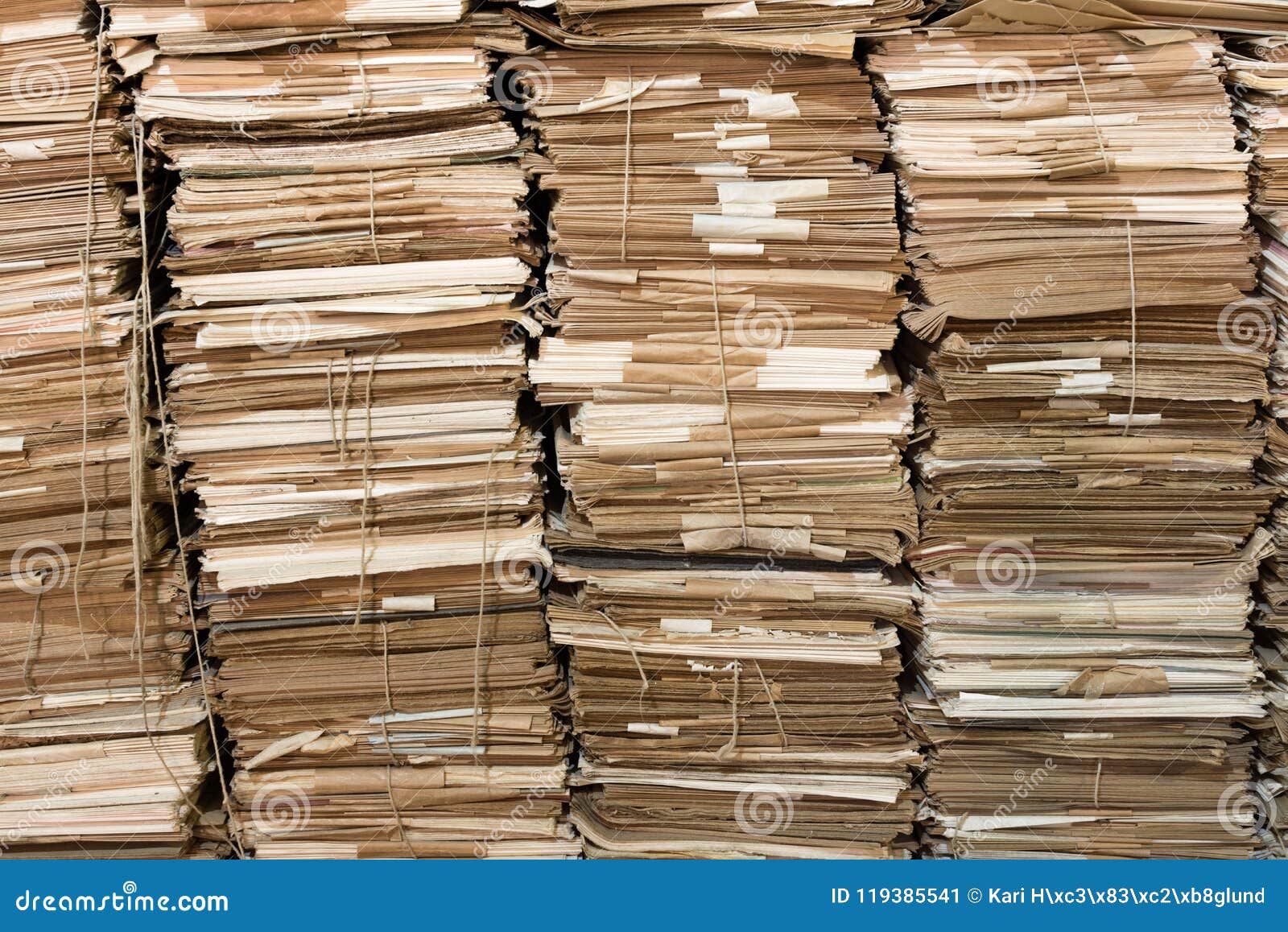 Piles of old papers stock image. Image of order, heap - 119385541