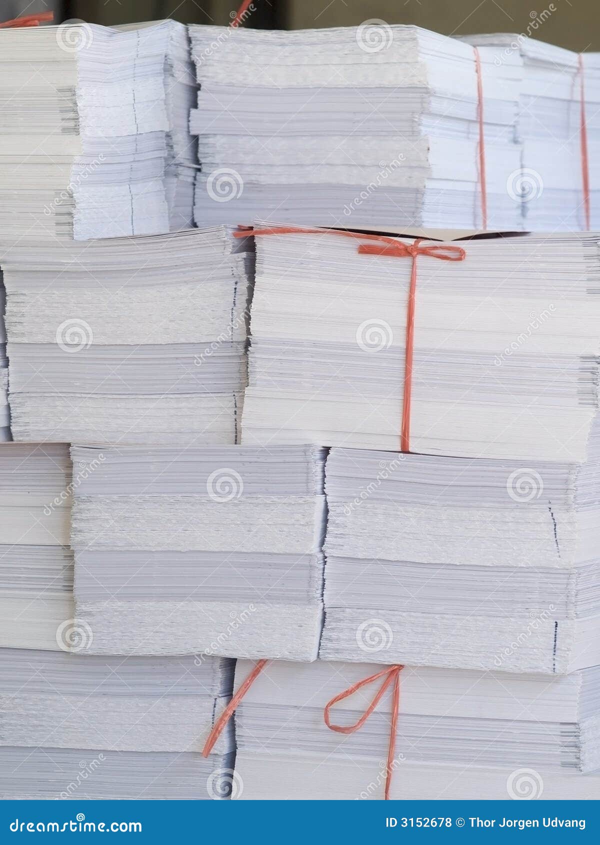 Piles of paper stock photo. Image of pile, printshop, sheet - 3152678