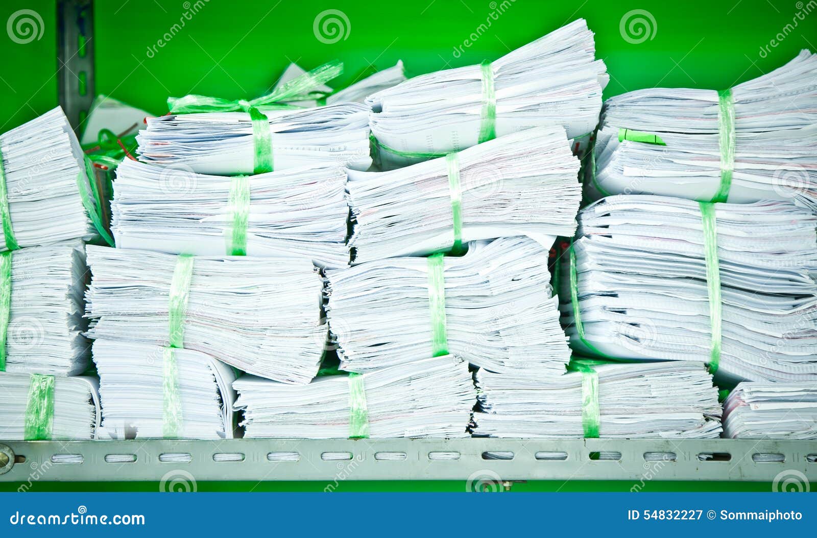 Piles of paper stock image. Image of design, archives - 54832227