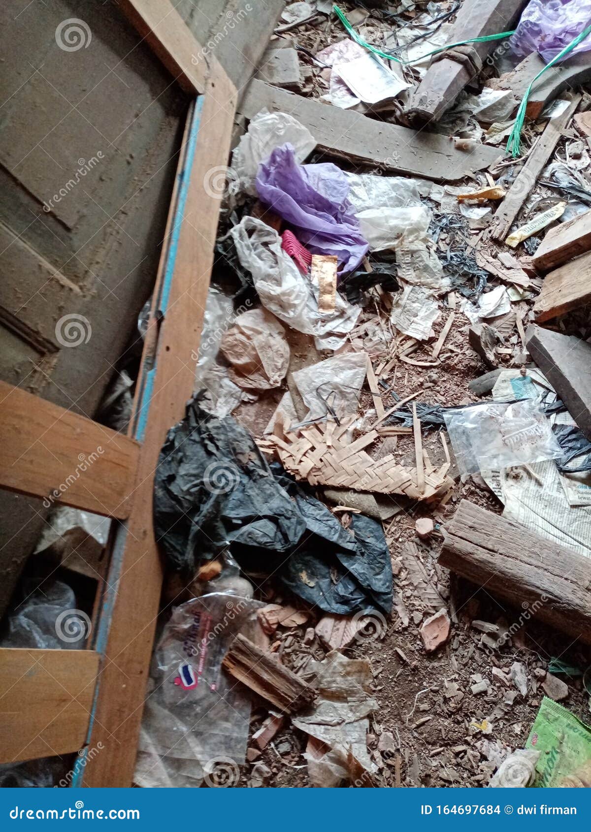 Piles Of Plastic Trash On Background Texture Stock Photo ...