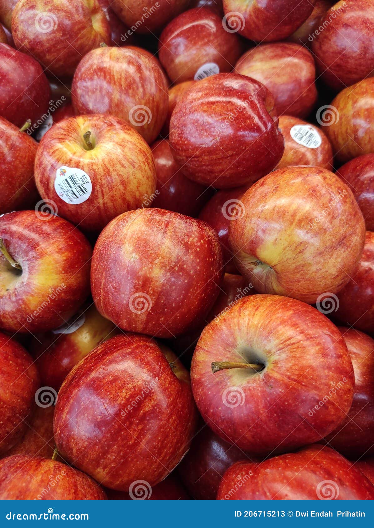 Piles of Red Apples in a Groceries Editorial Stock Photo - Image of ...