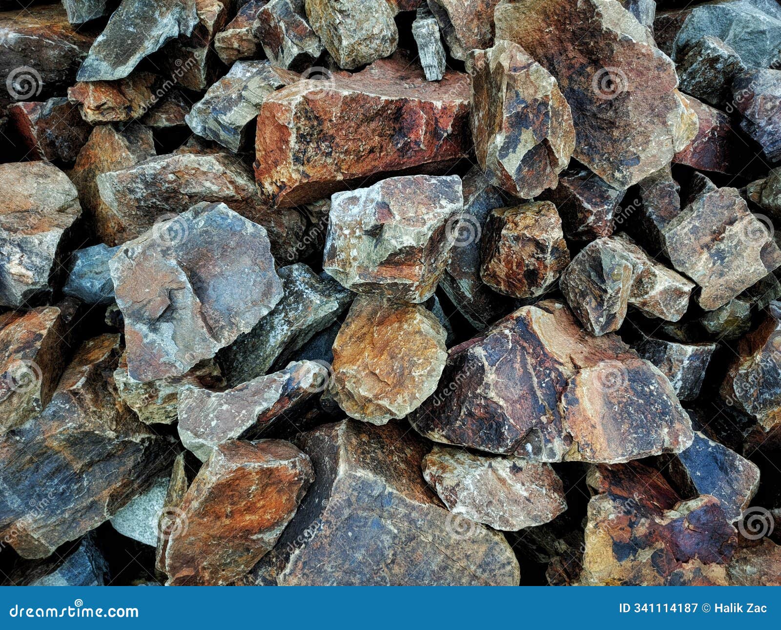 Piles of Rocks of Various Sizes Stock Image - Image of rocks, civil ...