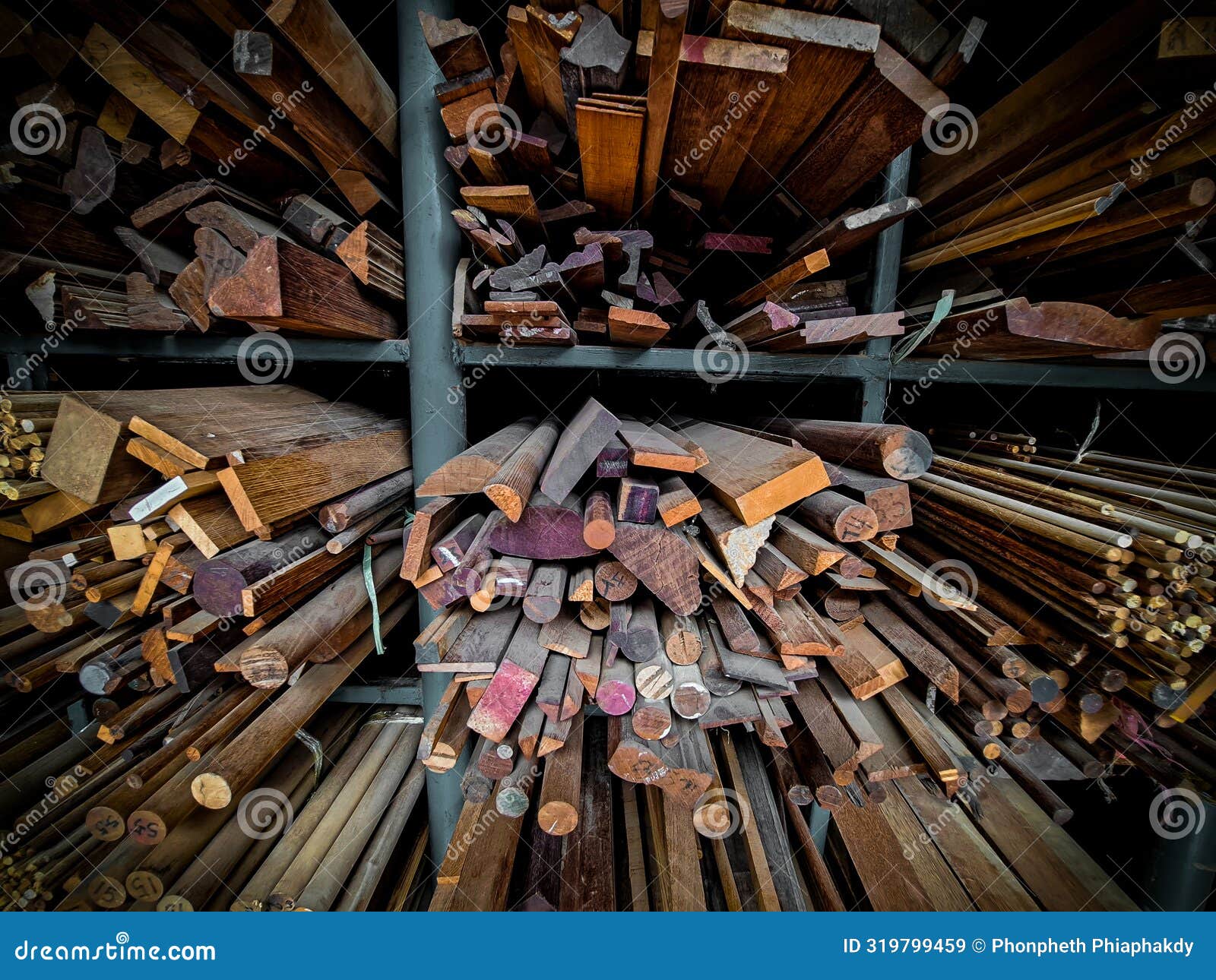 Piles wood various shapes stock image. Image of rustic - 319799459